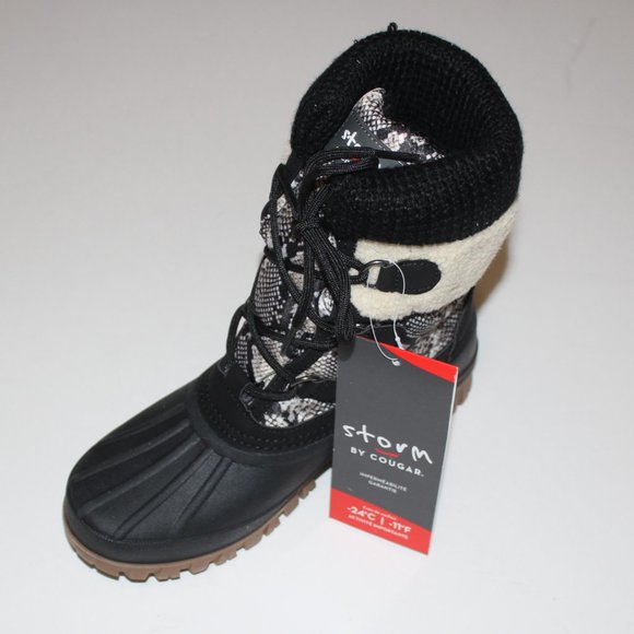 Cougar | Shoes | Cougar Storm Coven Snake Faux Fur Lined Waterproof ...